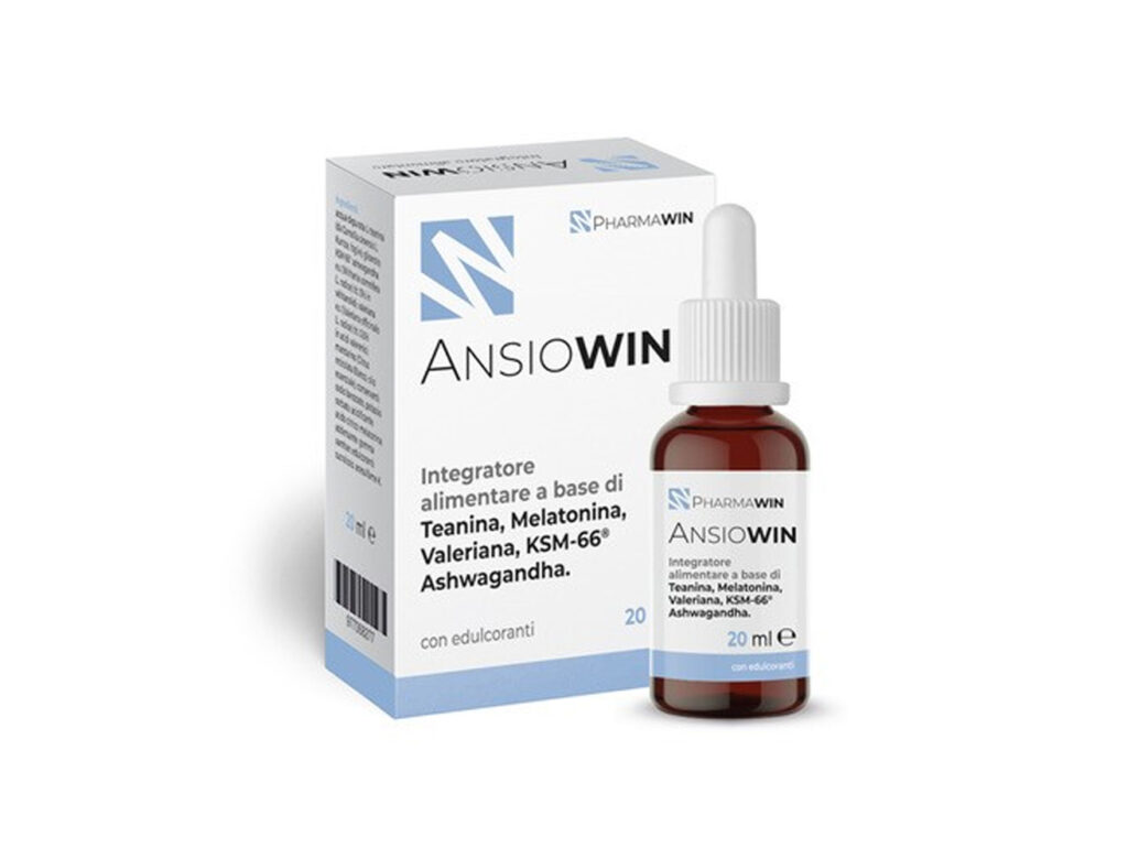 Ansiowin gocce per ansia, stress e sonno - Pharmawin